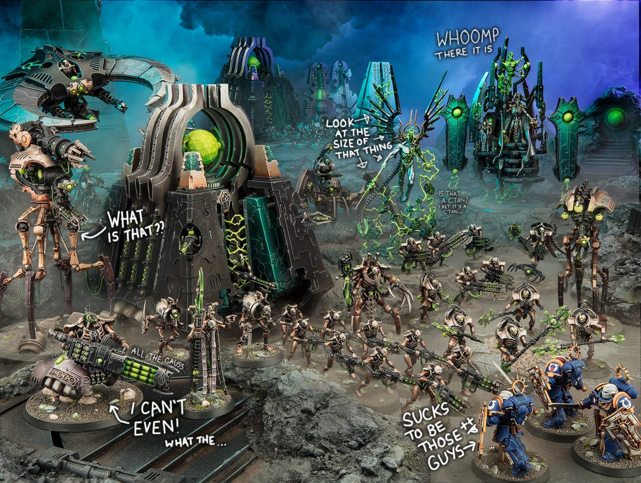Nécron : Quelques Règles V9 pour Warhammer 40K - Thimi Games