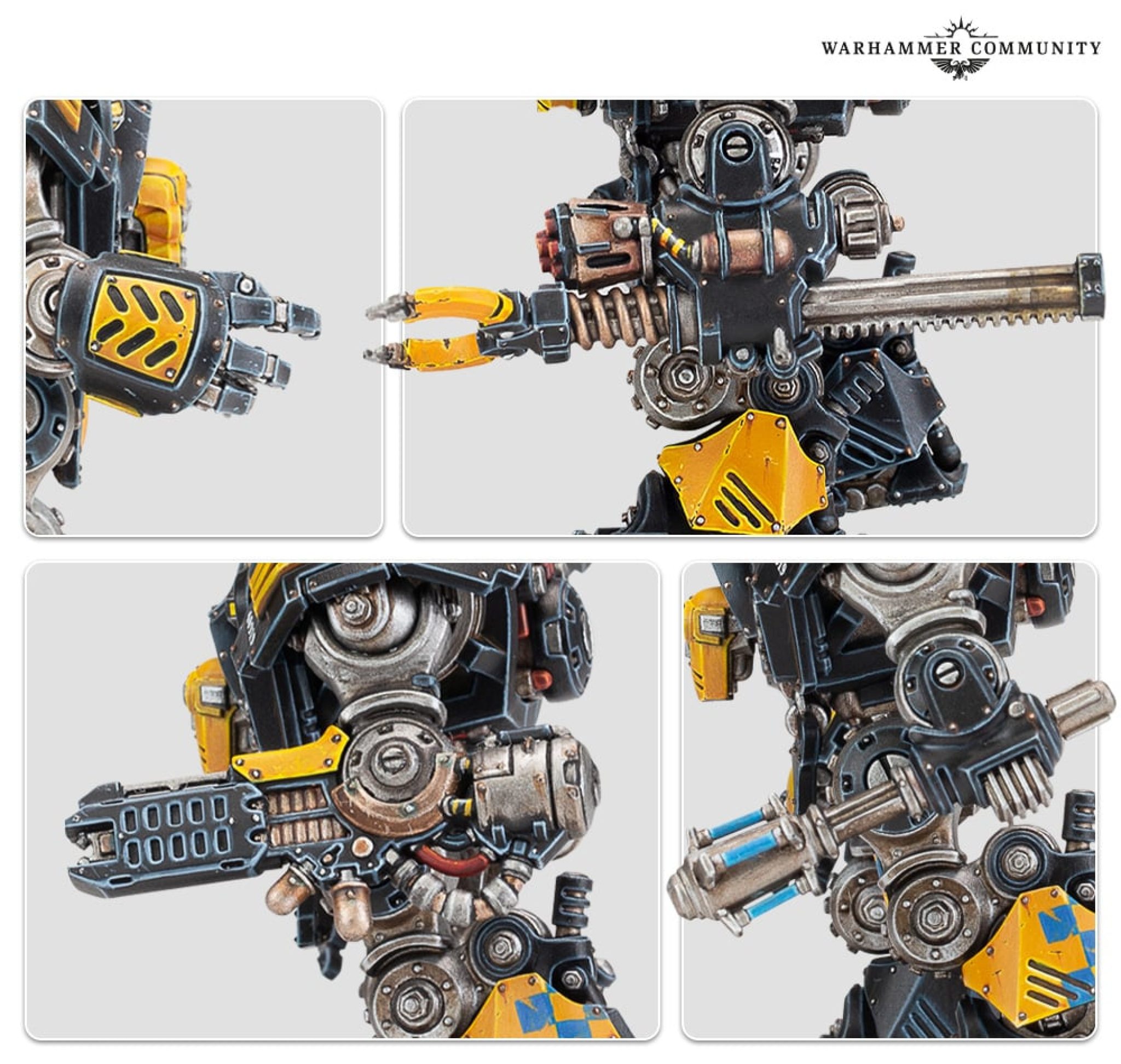 Découvrez les robots policiers Sanctioner de Warhammer 40k Necromunda ...