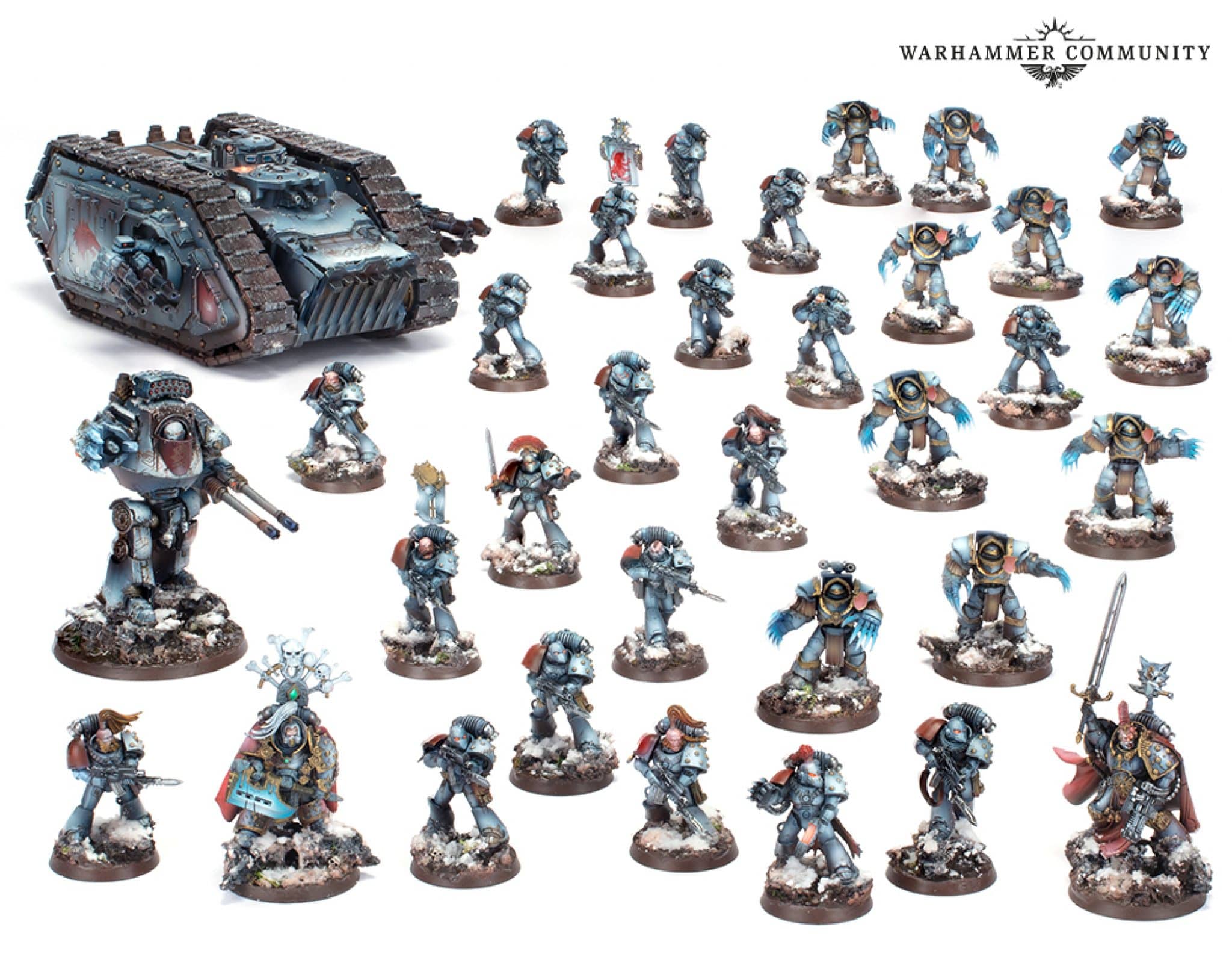 Warhammer 40k Space Wolves - Laissez sortir les chiens de guerre
